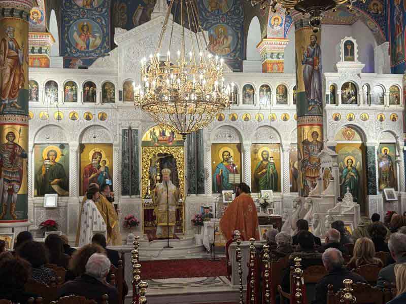Ο Μητροπολίτης Χαλκίδος στον Όσιο Ιωάννη τον Ρώσσο - Ιερό Προσκύνημα ...
